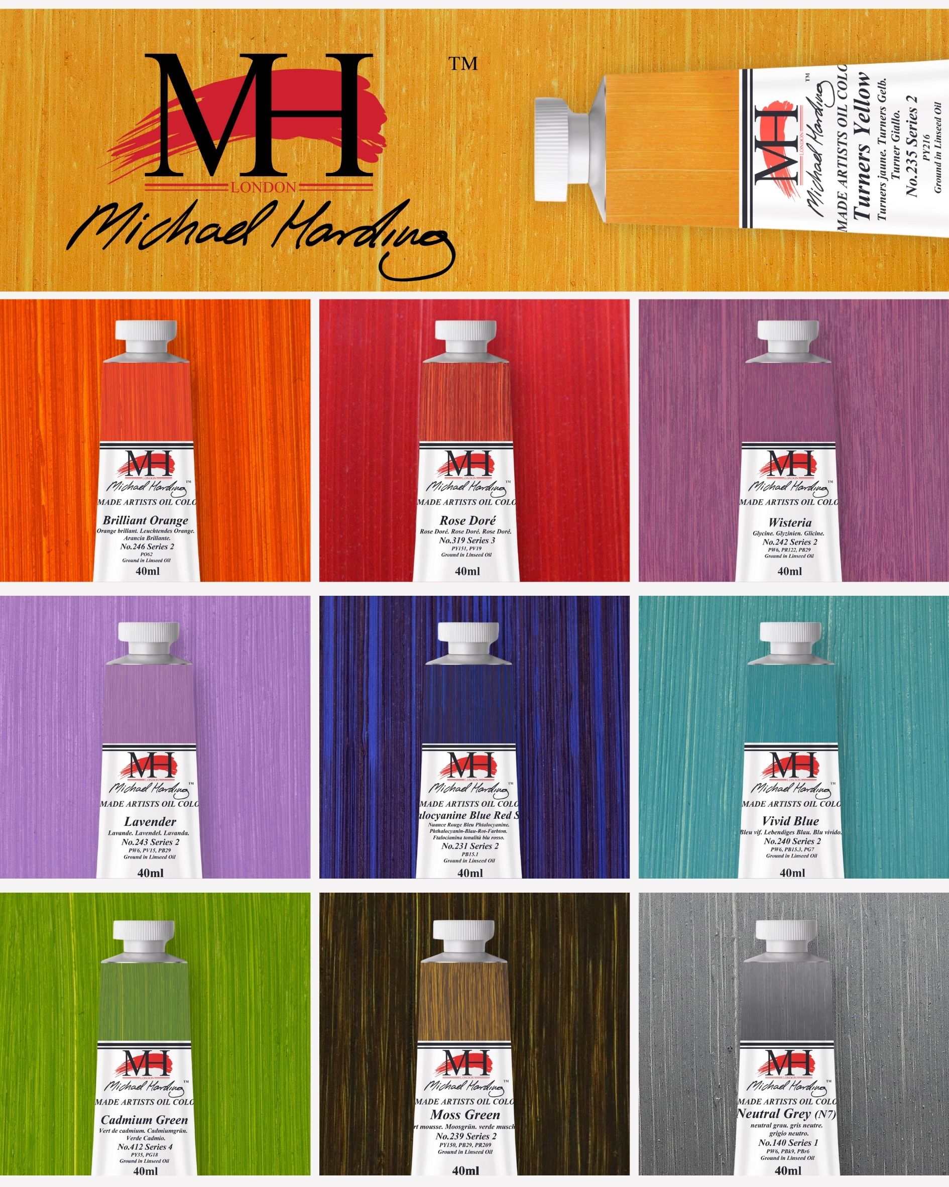 Michael Harding Tunbridge Wells Oil Set – Art Req Limited