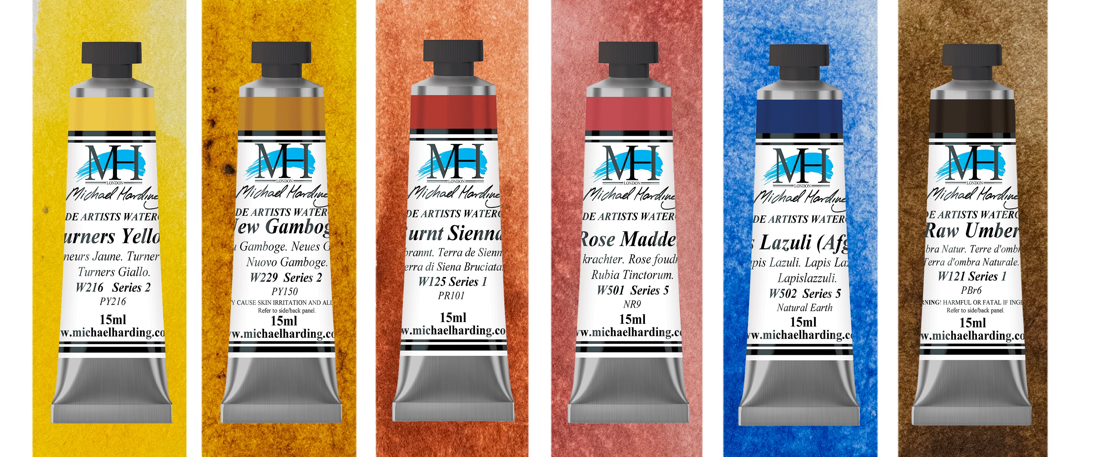 Michael Harding Watercolour Paint Antique 18th Century Masters Set 15m ...