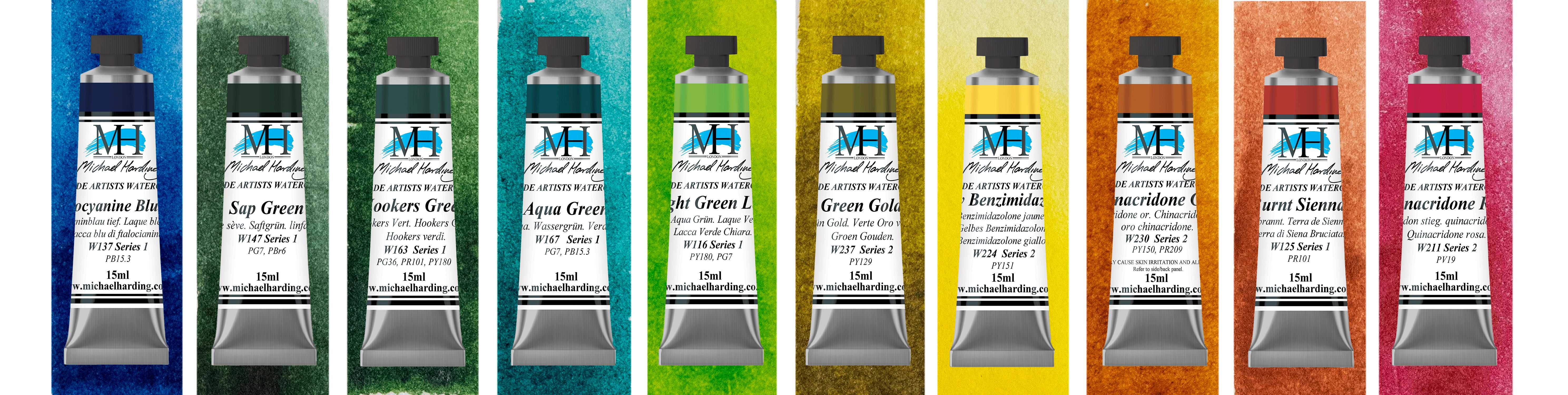 Michael Harding Watercolour Paint Botanical Set 15ml – Art Req Limited