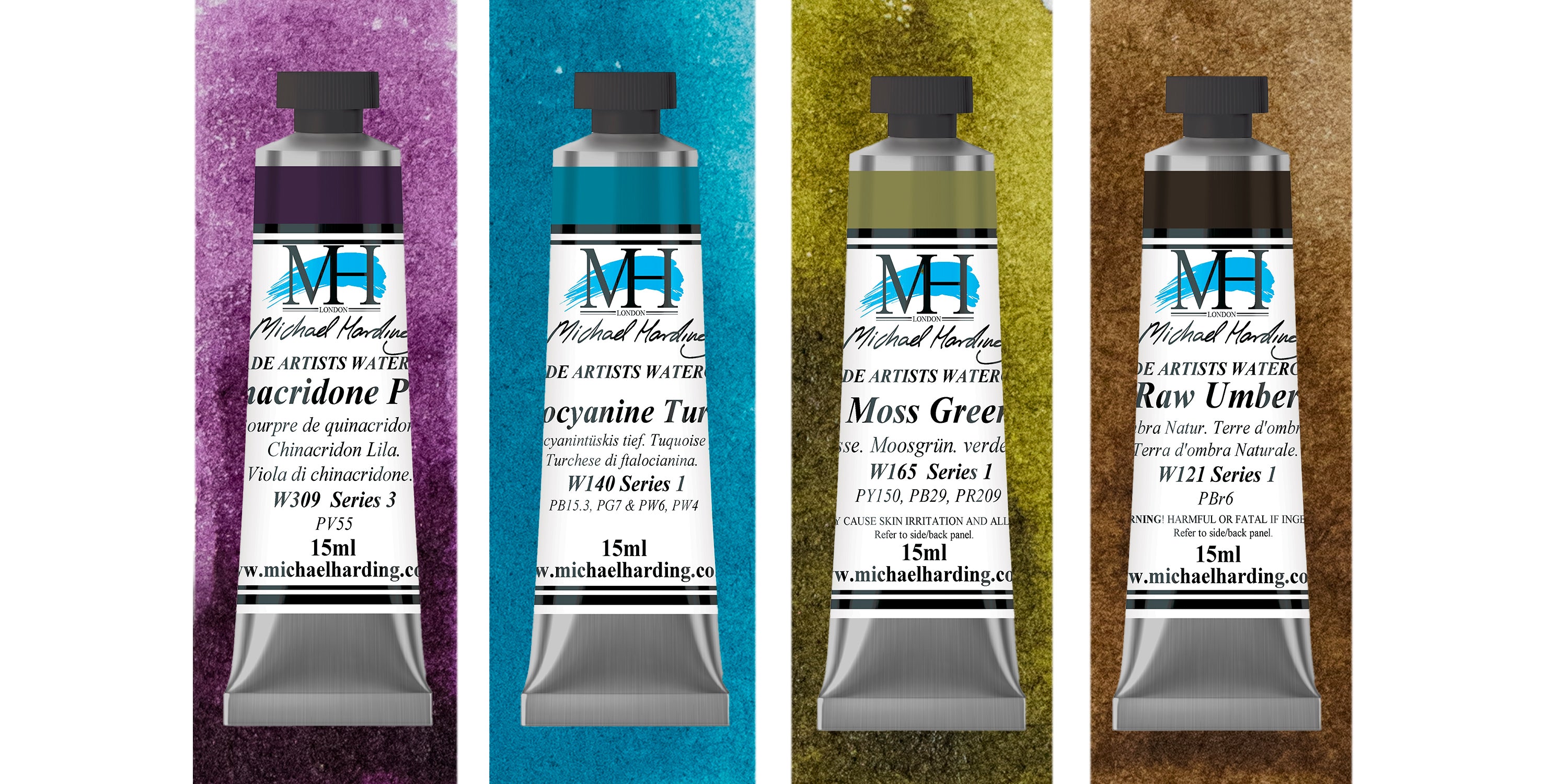 Michael Harding Watercolour Paint Exploration Set 15ml – Art Req Limited