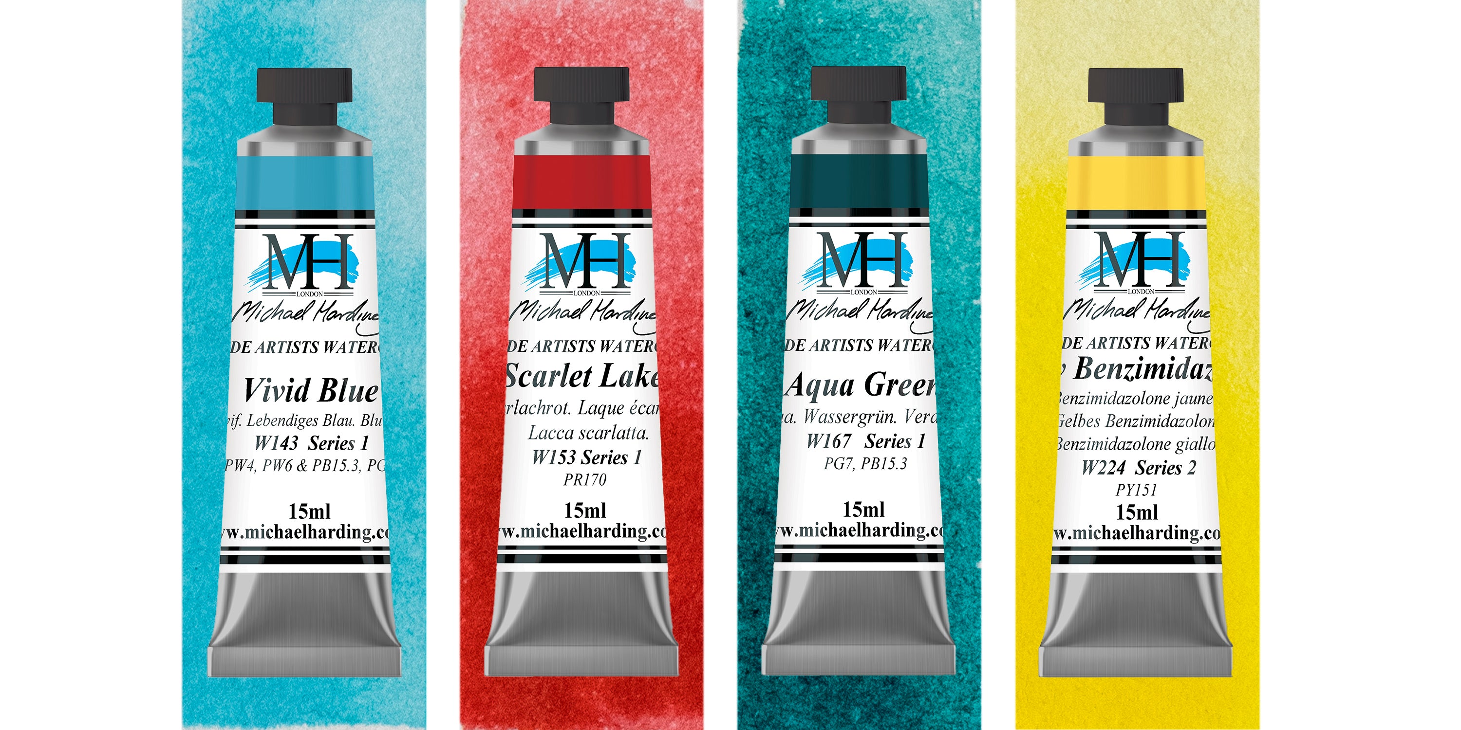 Michael Harding Watercolour Introductory Set 15ml – Art Req Limited