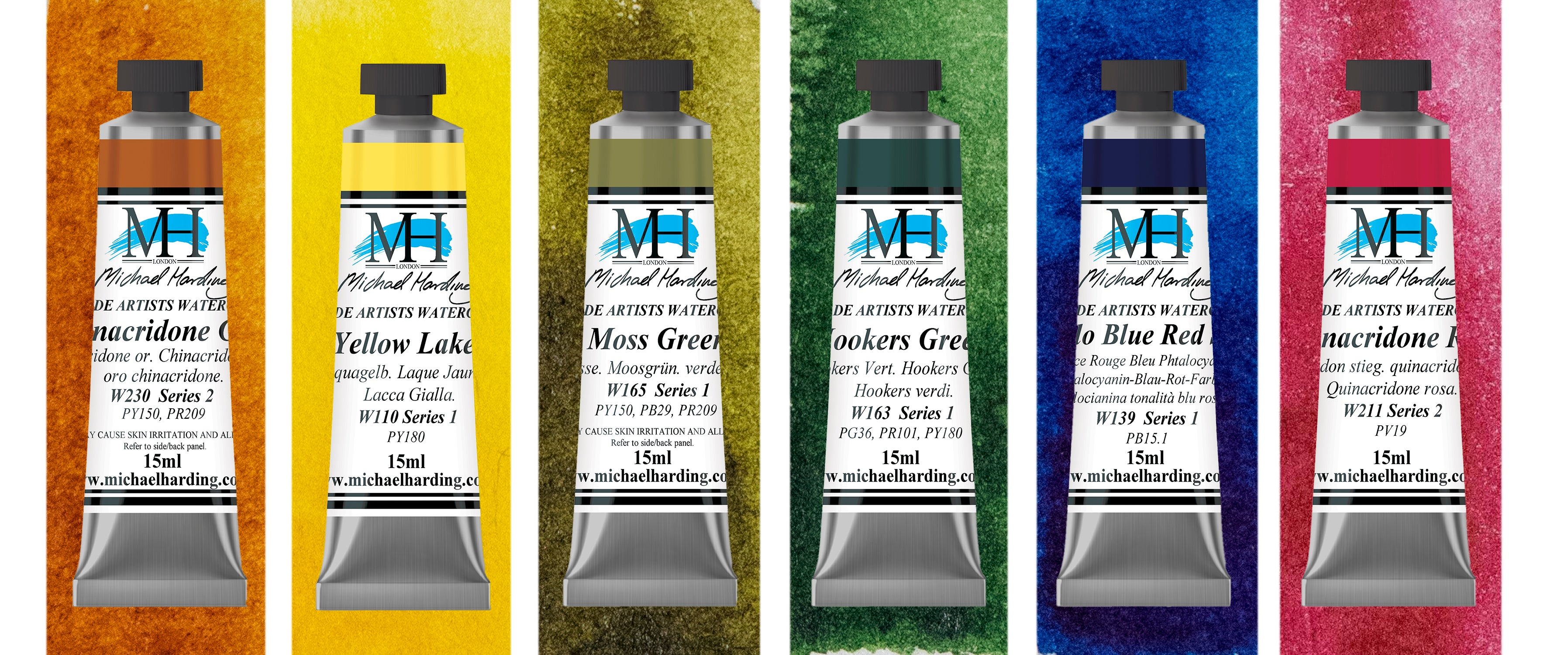 Michael Harding Watercolour Paint Spring Floral Set 15ml – Art Req Limited