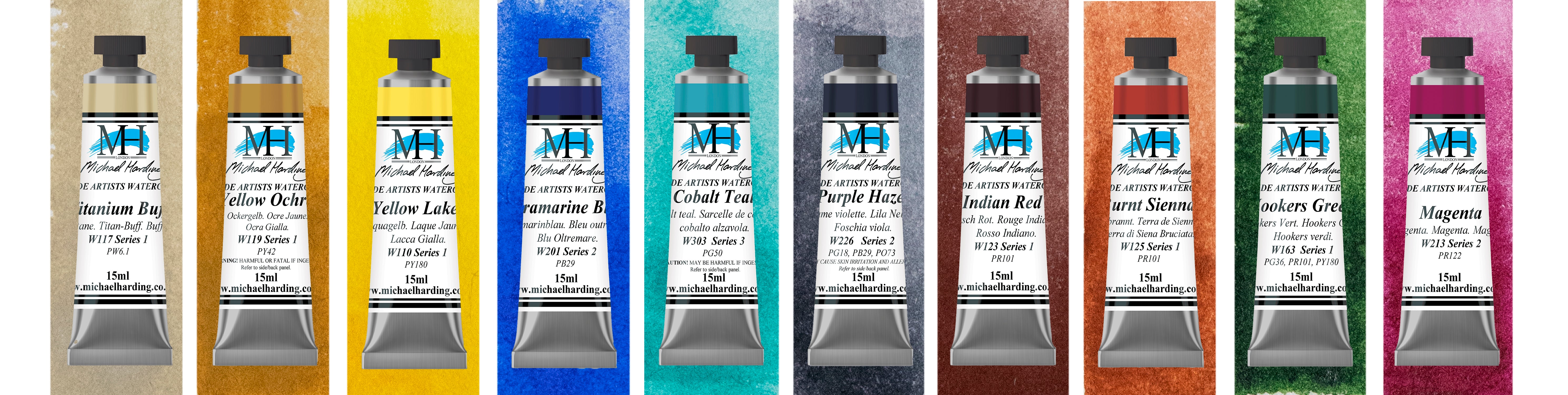 Michael Harding Watercolour Urban Set 15ml – Art Req Limited