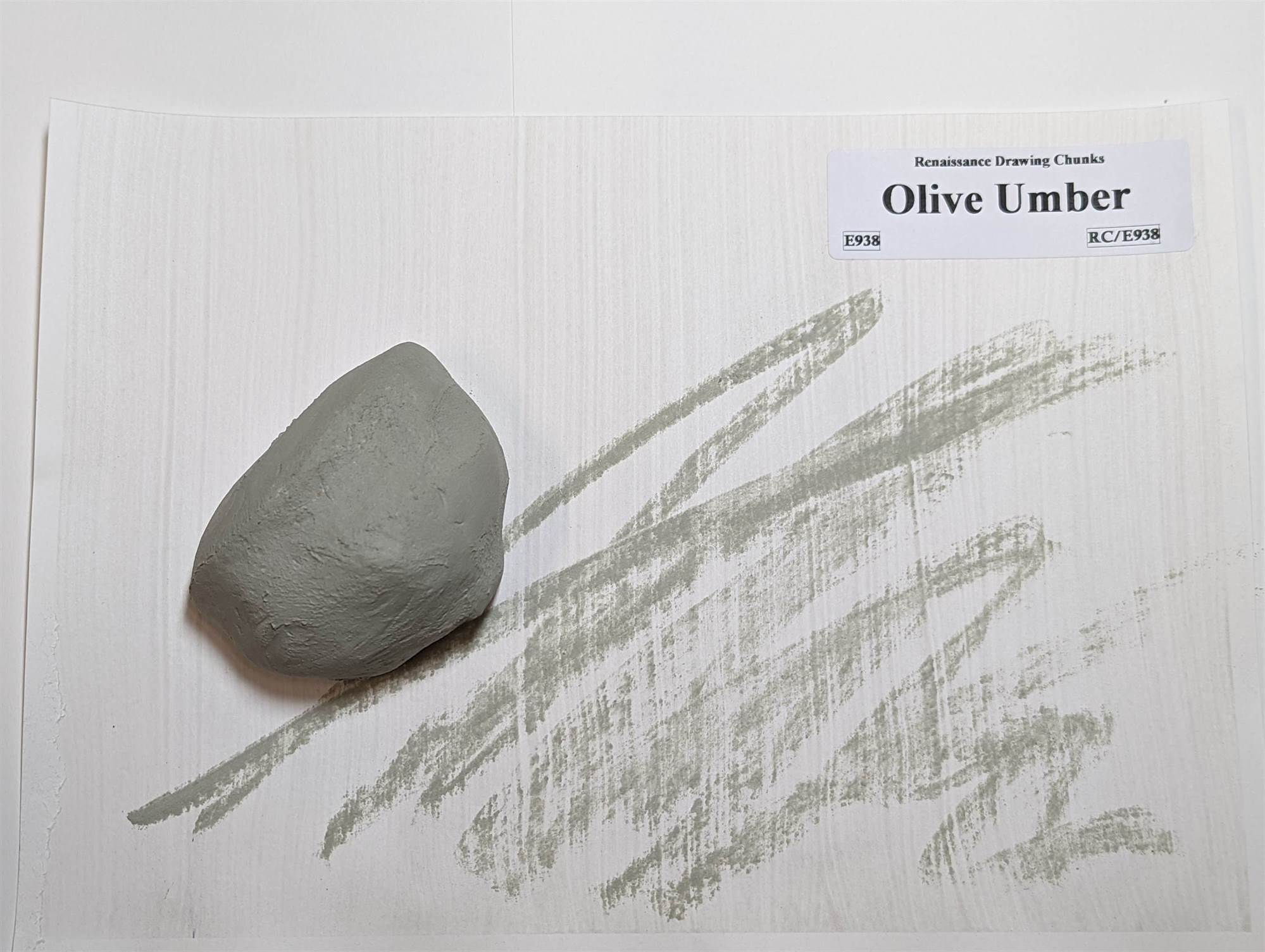 Wallace Seymour Renaissance Drawing Chunks - Olive Umber – Art Req Limited