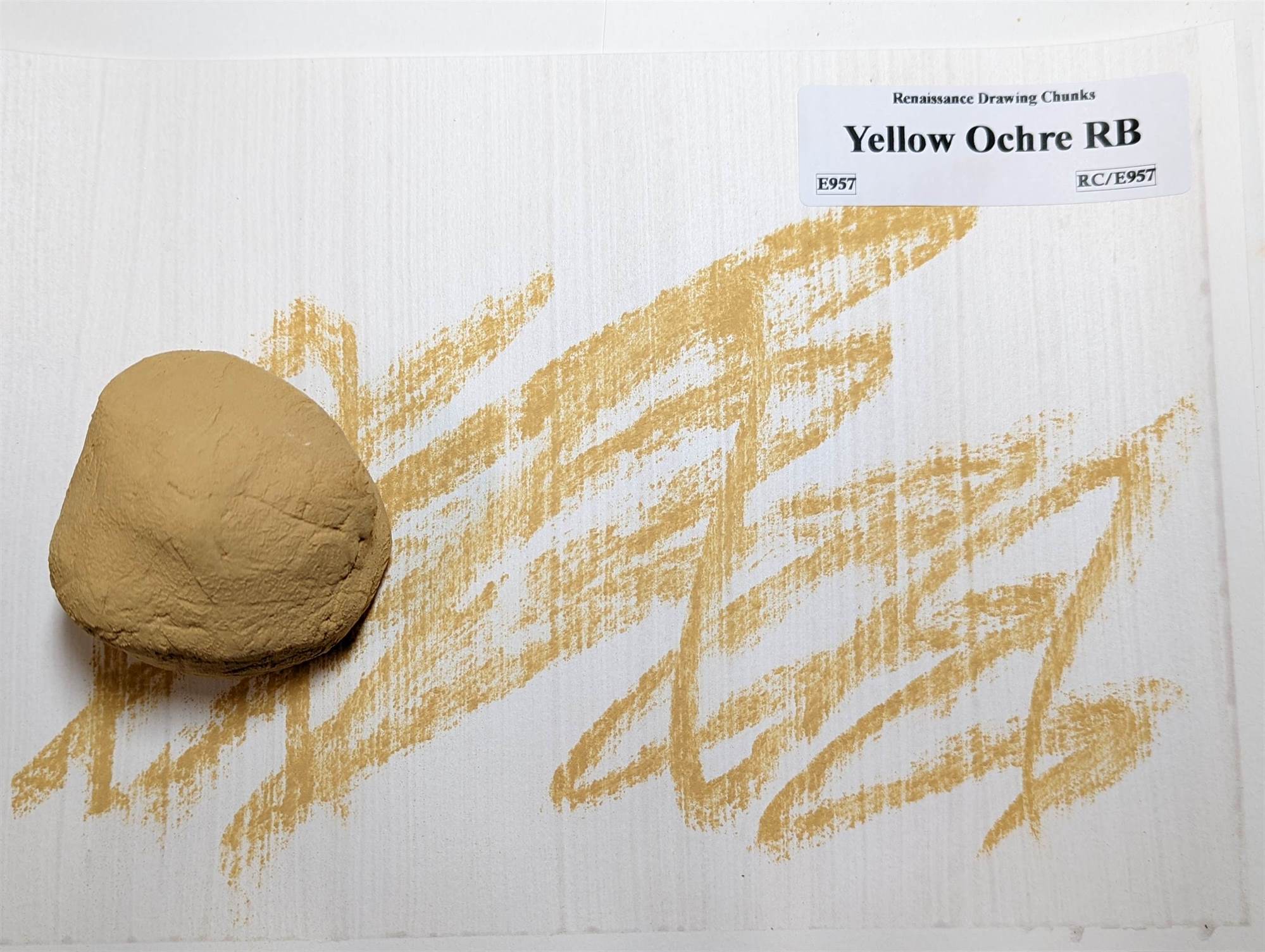 Wallace Seymour Renaissance Drawing Chunks - Yellow Ochre RB – Art Req ...