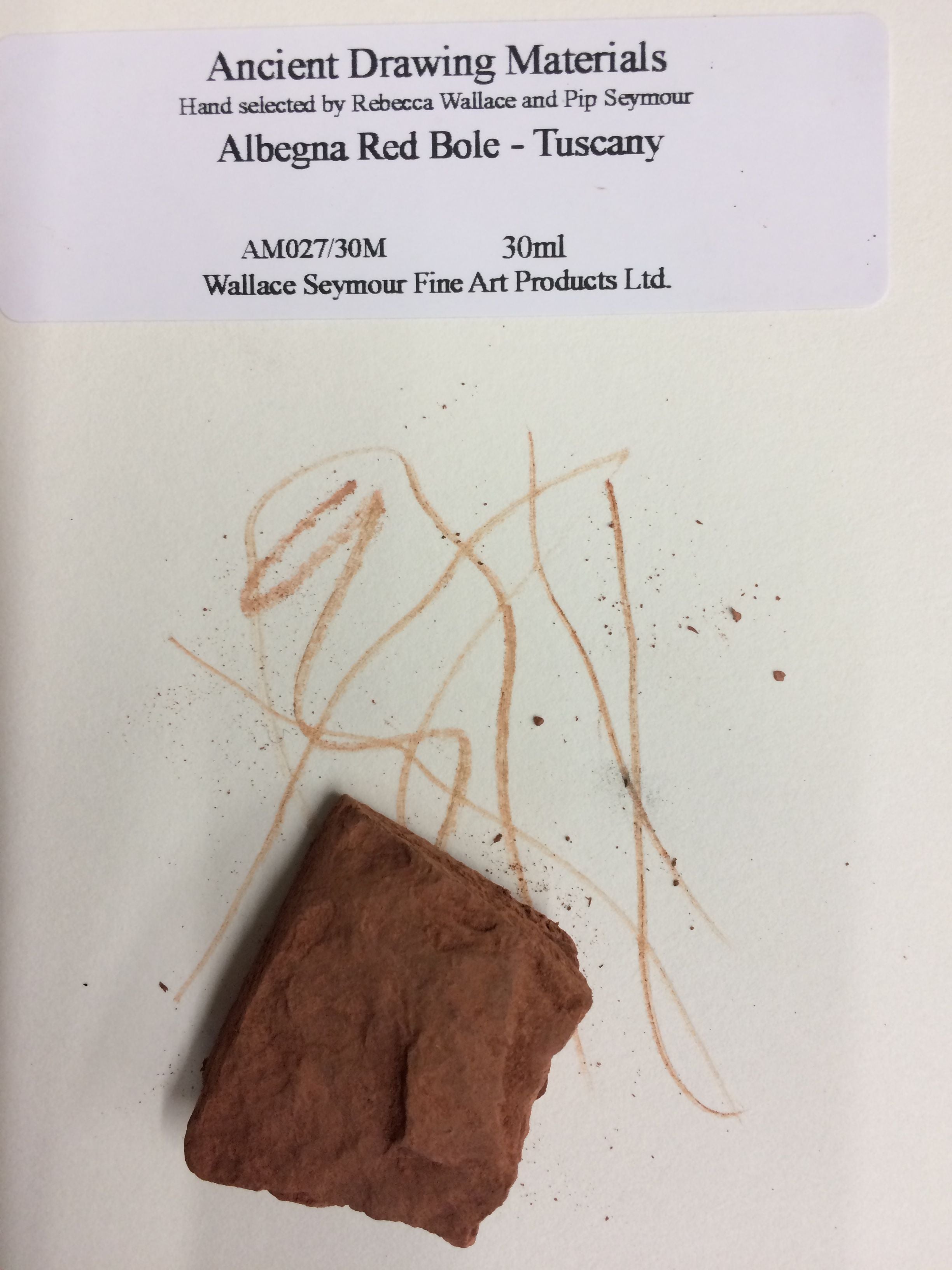 Albegna Red Bole - Tuscany Drawing Stone – Art Req Limited